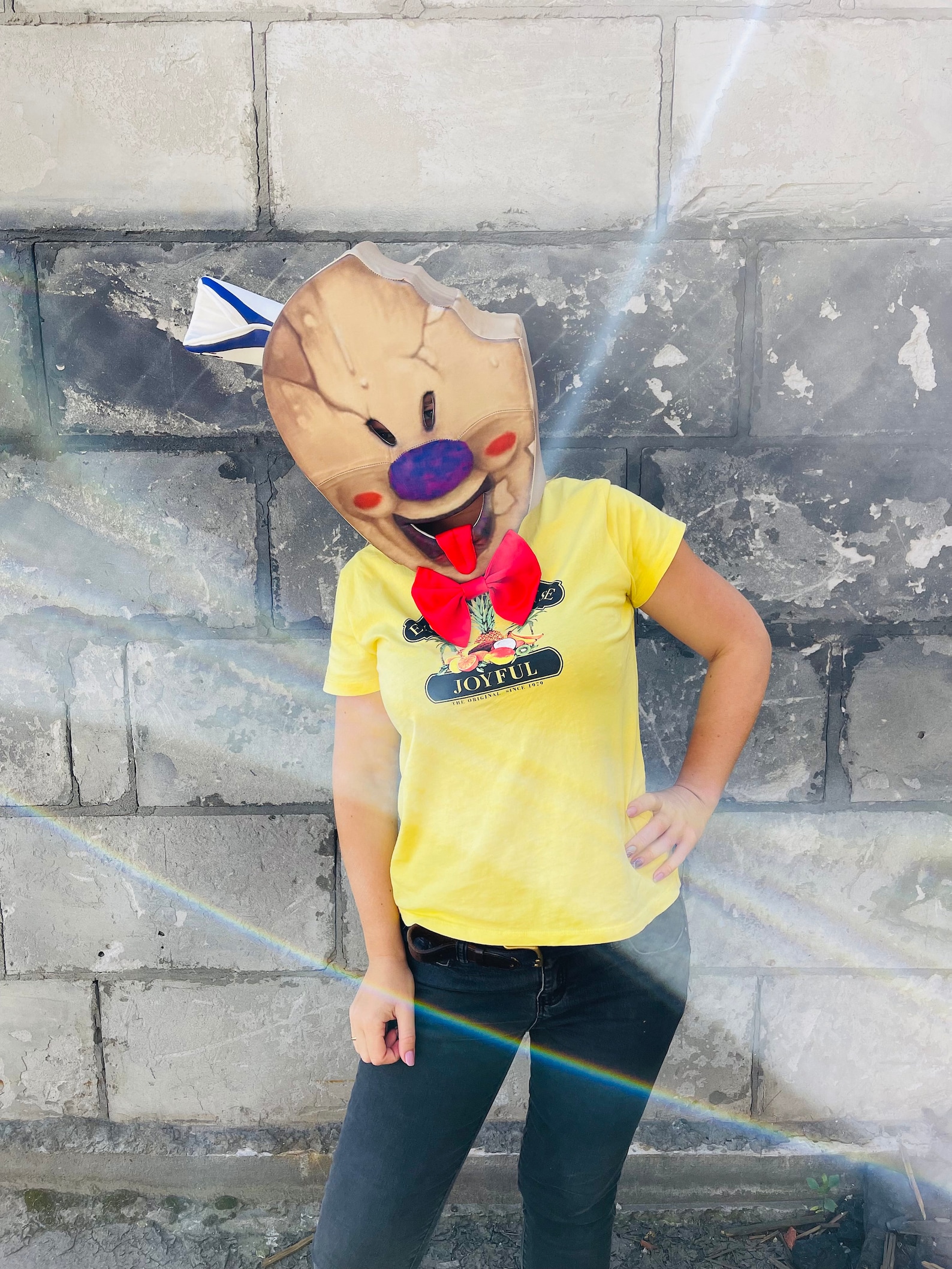 Big Full Mask Ice Cream Rod Game Inspired Ice Cream Soft Mask Ice Cream ...