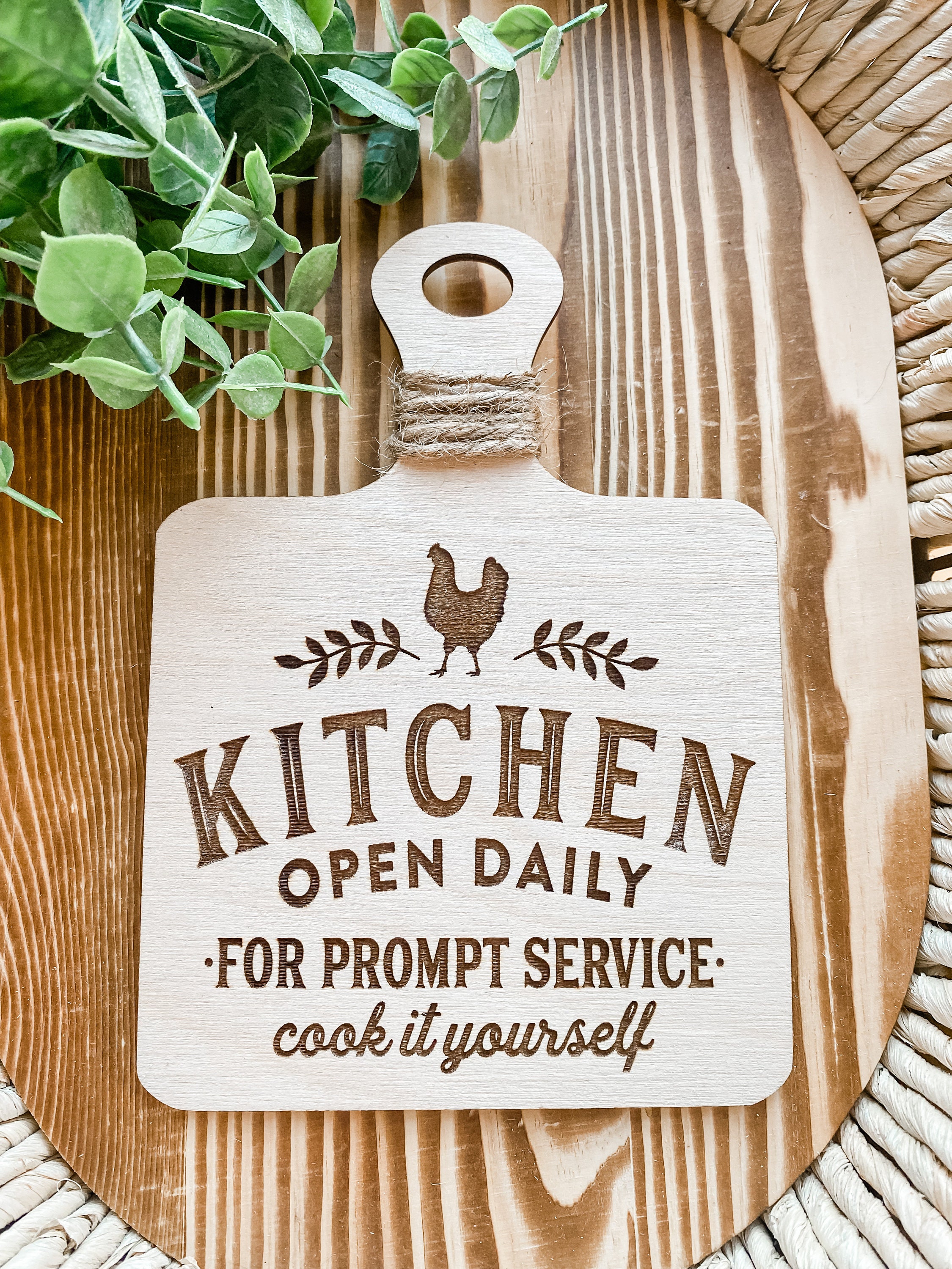 Cutting Board Kitchen Sign - Etsy