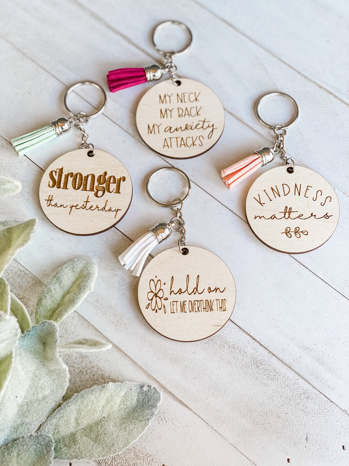 Anxiety Keychains - Etsy