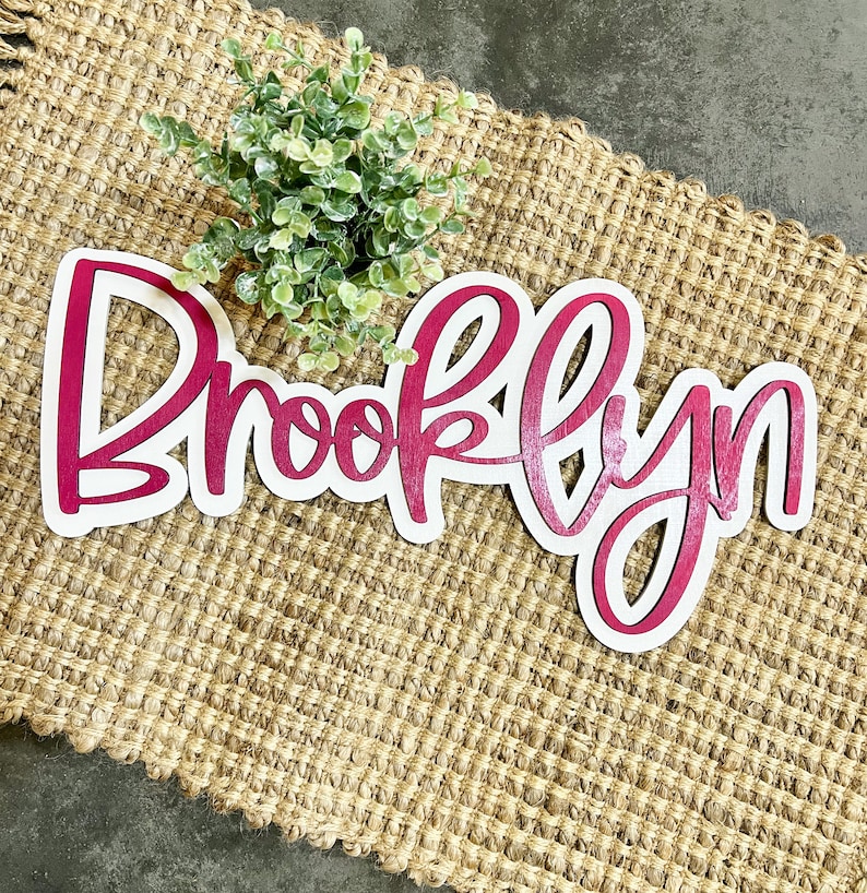 Sign Name Sign - Etsy