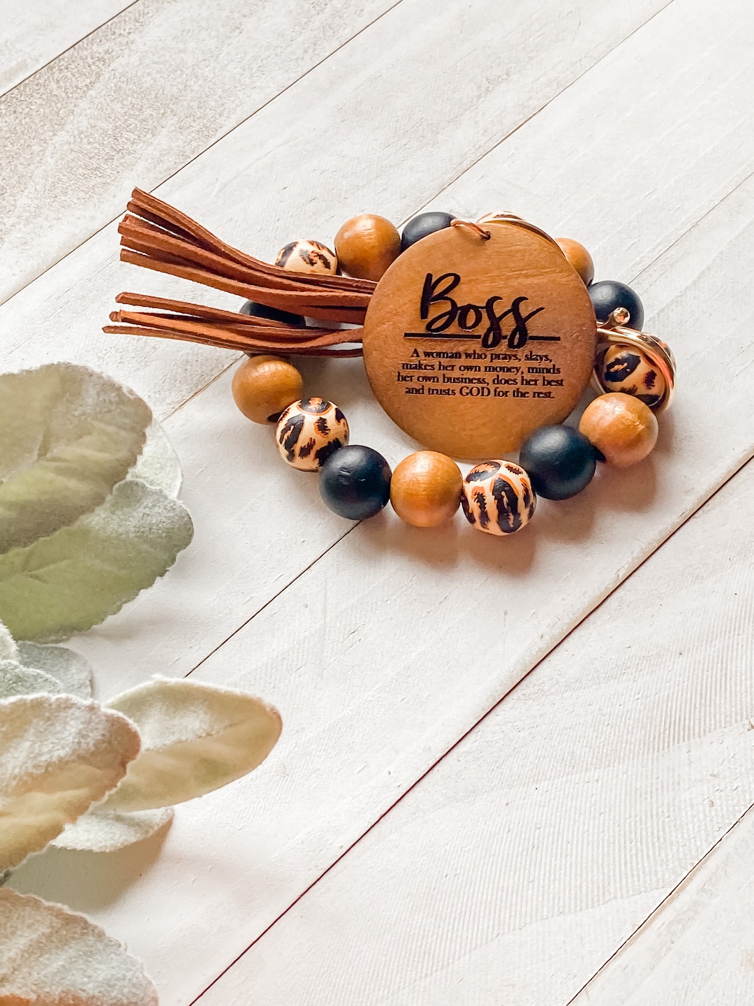 Boss Definition Cheetah Wristlet - Etsy