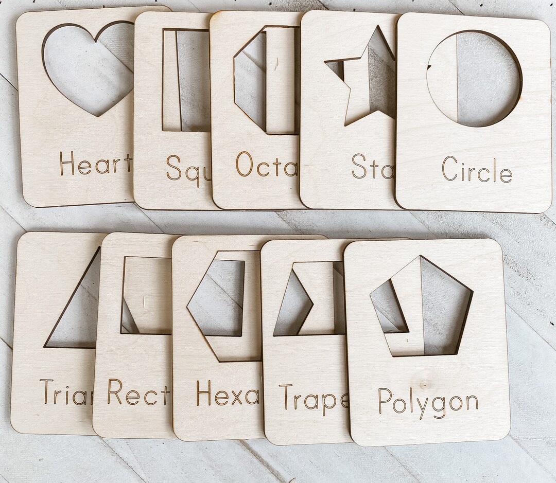 Wood Flash Cards - Etsy