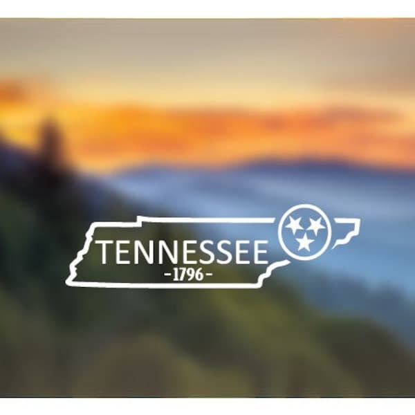 Tennessee Decal - Etsy