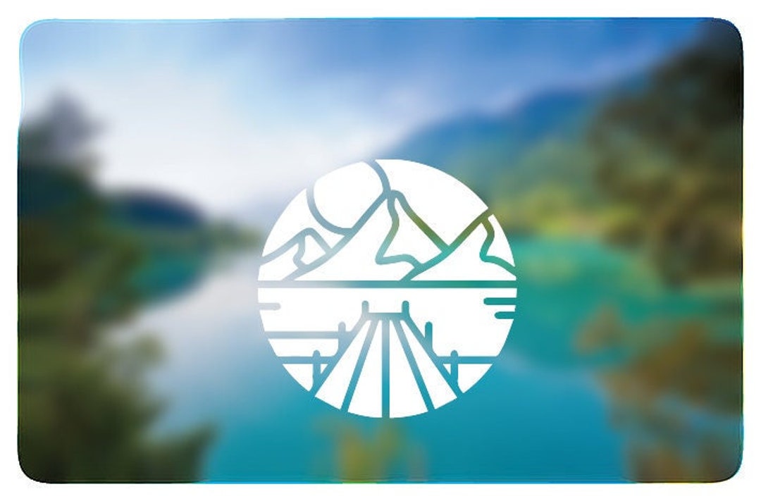 Lake Decal | Lake Sticker - Etsy