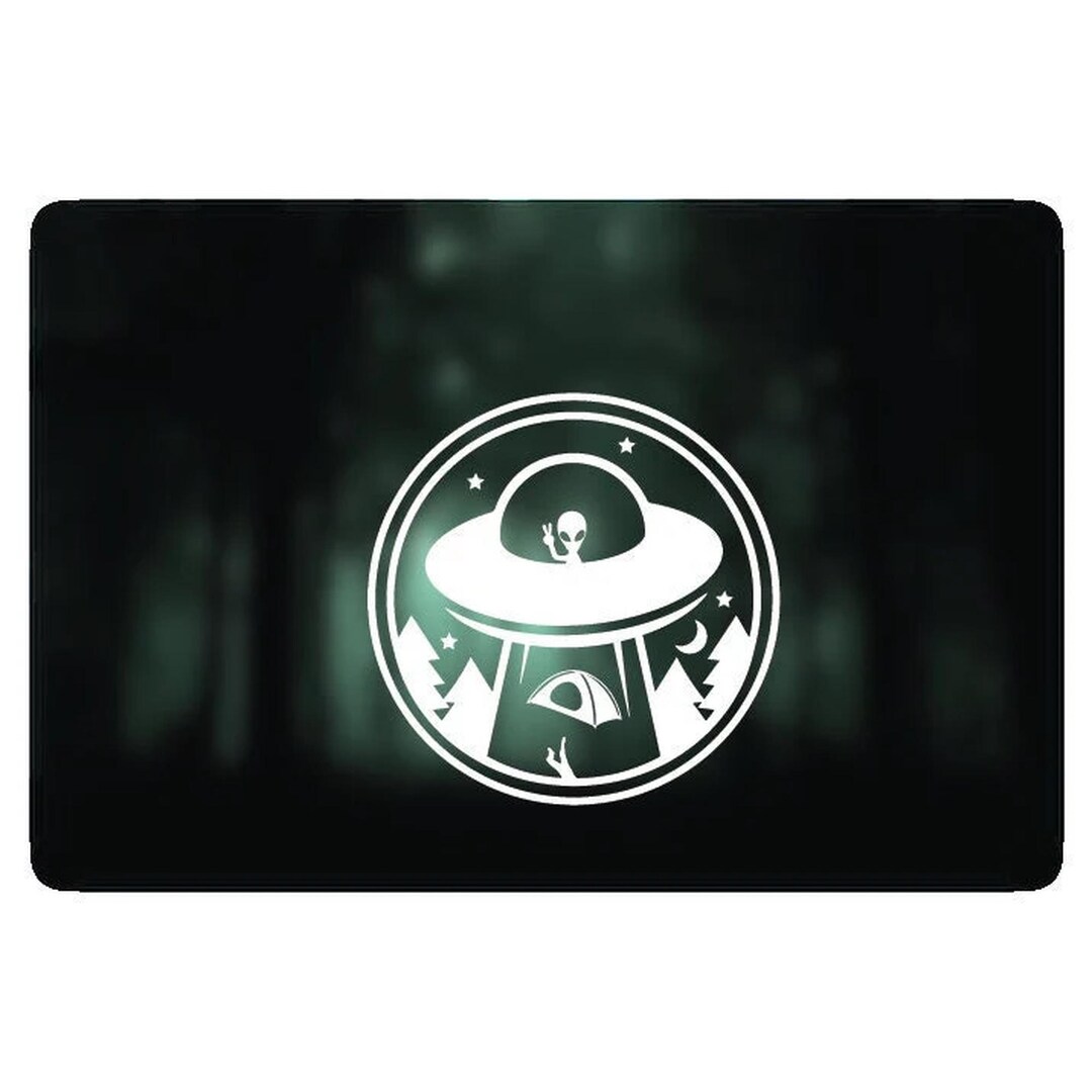 UFO Decal | Alien Decal | Spaceship Sticker | Camping Tent Decal - Etsy