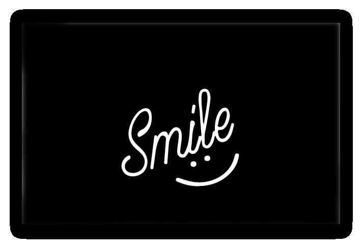 Smile Decal Smile Sticker Yeti Sticker Laptop Decal | Etsy