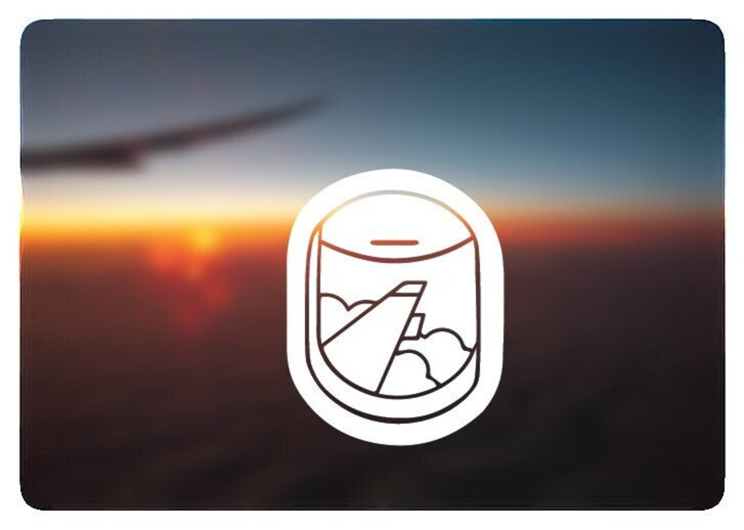 Airplane Decal Airplane Sticker Airplane Window Decal Plane Window ...