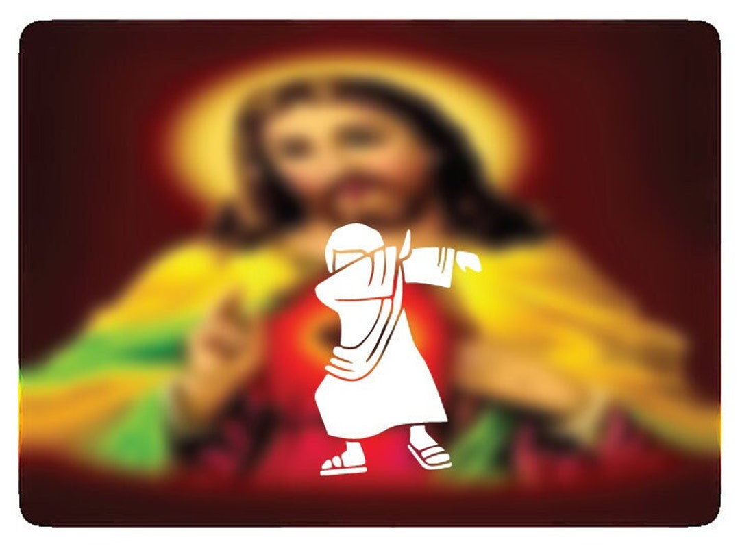 Jesus Decal | Jesus Sticker | Jesus Dab | Dab Decal - Etsy