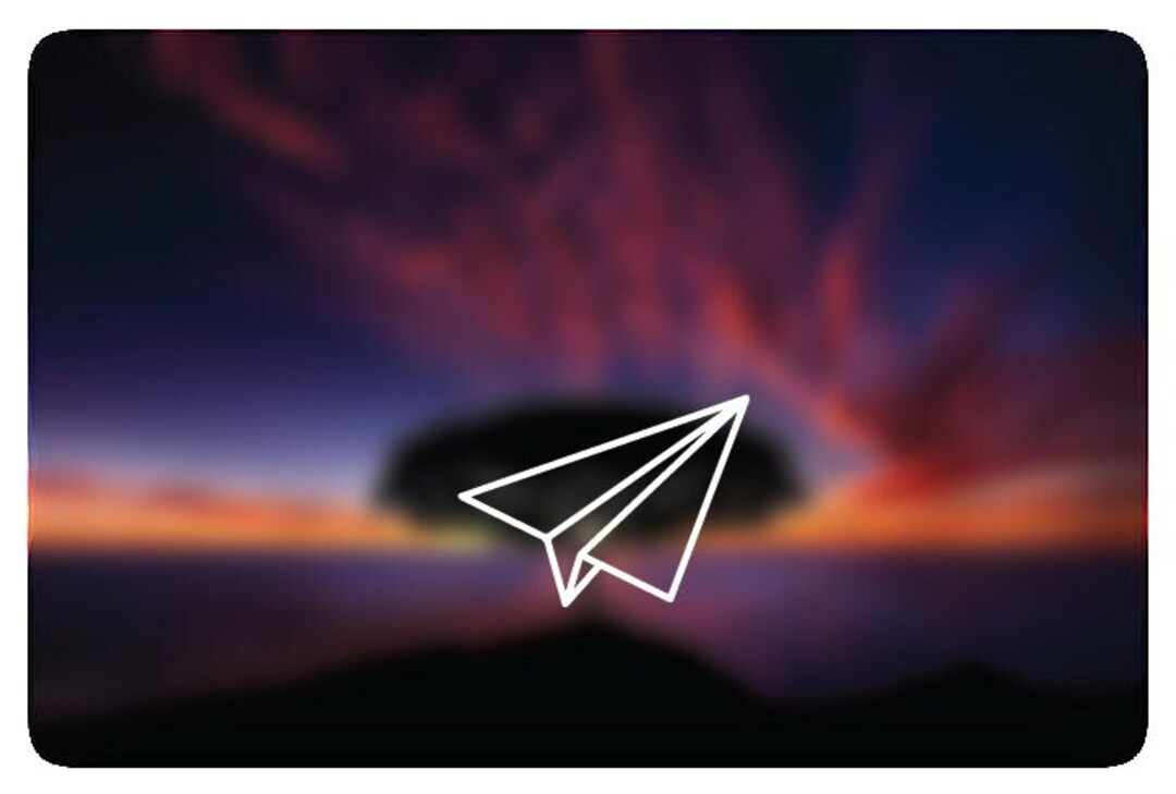 Paper Airplane Decal | Paper Airplane Sticker - Etsy