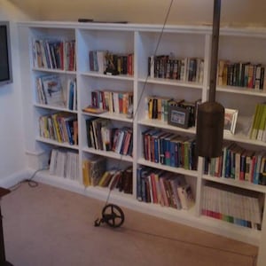 Fully Adjustable Bookcase. Custom Made to Your Requirements. Available ...