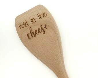 Fold in the Cheese Spoon | Etsy
