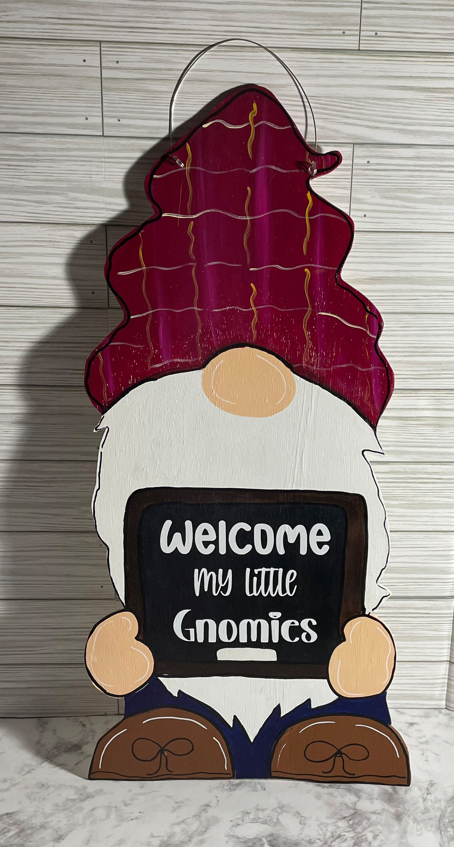 Gnome Teacher Classroom Sign or Door Decor Back to School - Etsy