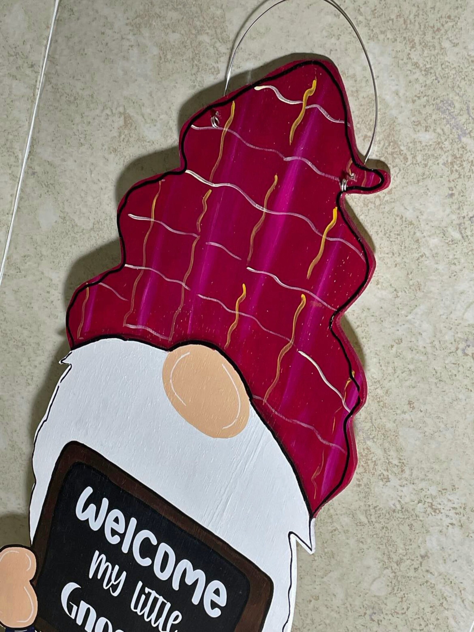 Gnome Teacher Classroom Sign or Door Decor Back to School - Etsy