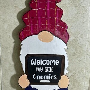 Gnome Teacher Classroom Sign or Door Decor Back to School - Etsy