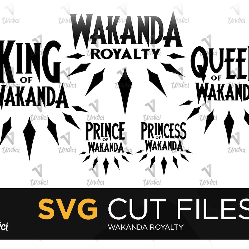 Wakanda Svg - Etsy