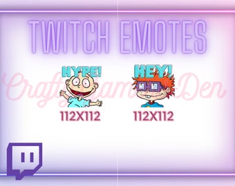 90s Cartoon Emotes - Etsy