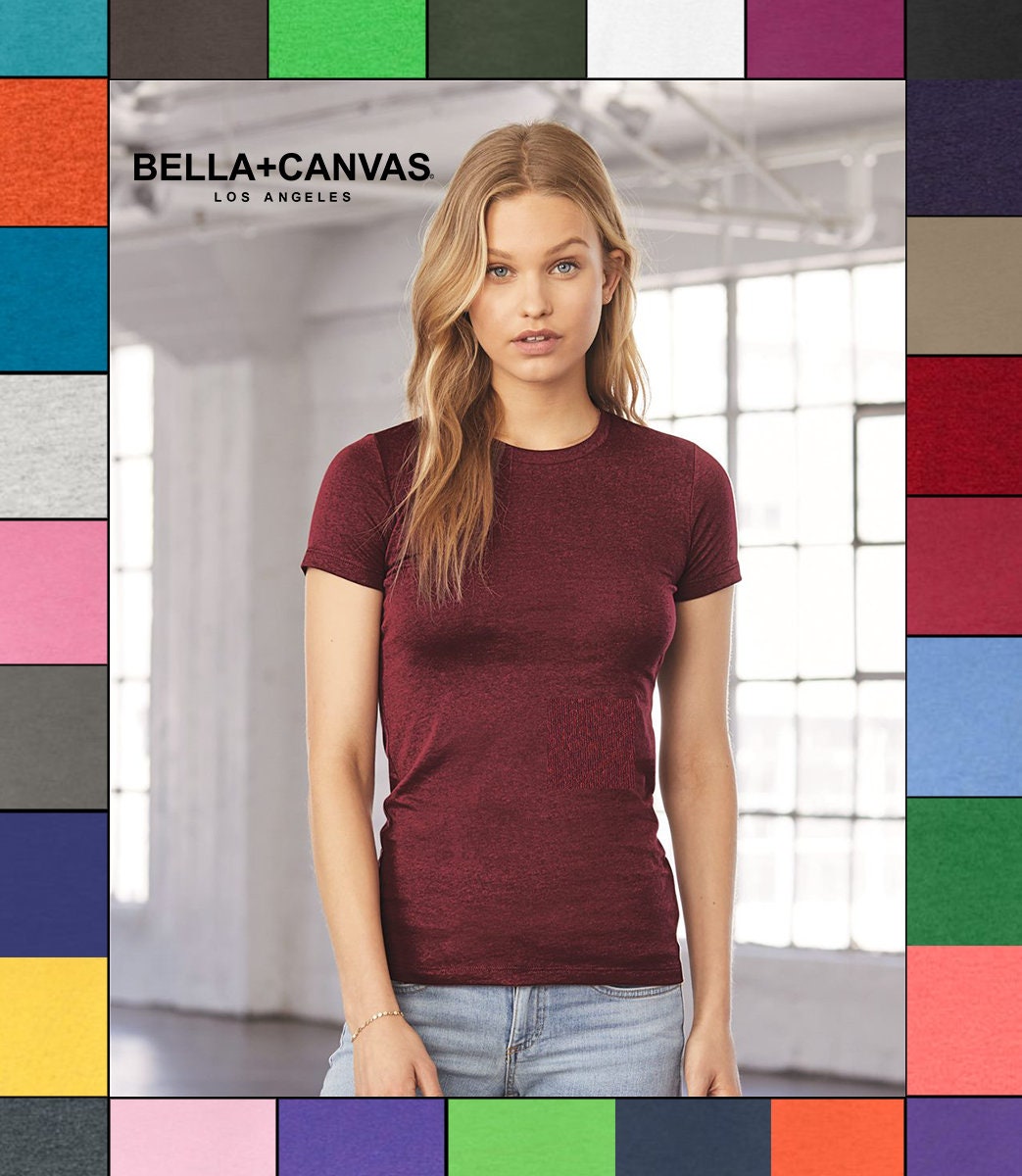 Custom Bella Canvas Womens Short Sleeve The Favorite Tee | Etsy