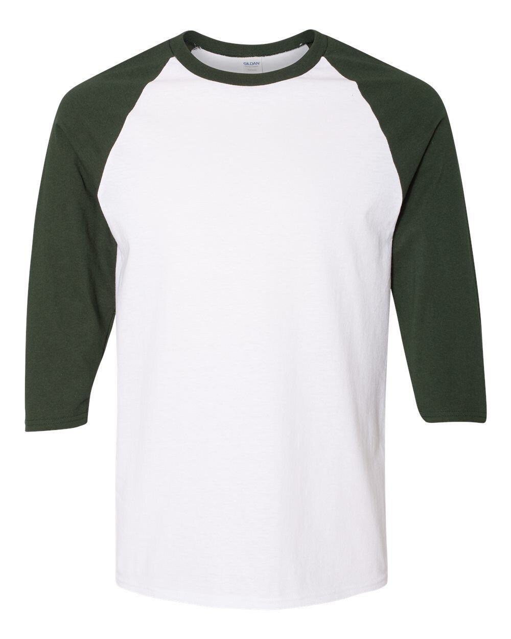 Custom Gildan Adult Heavy Cotton Three-quarter Raglan Sleeve - Etsy