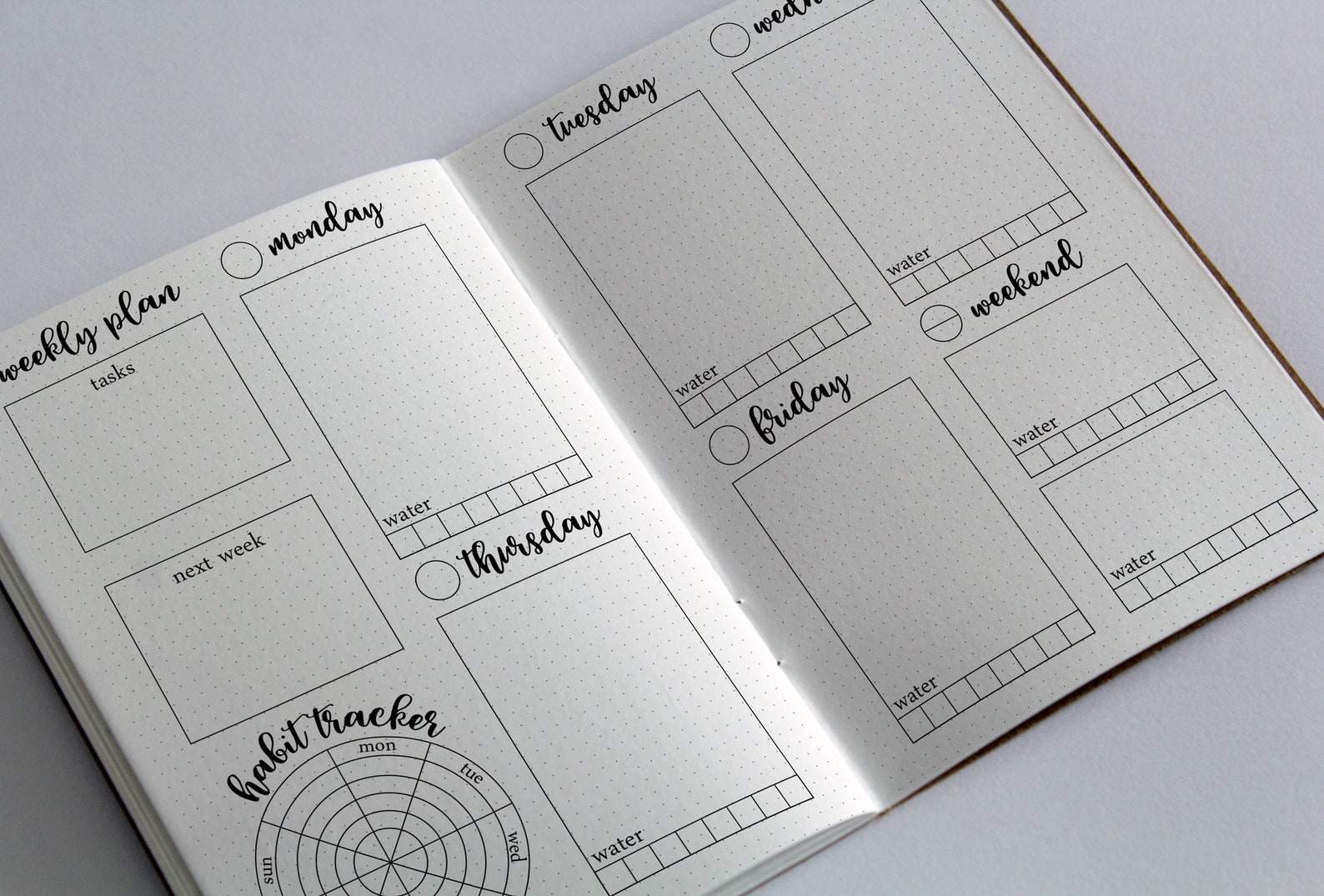 Weekly Journal Printable - Planner Insert, Printable Planner, Planner ...