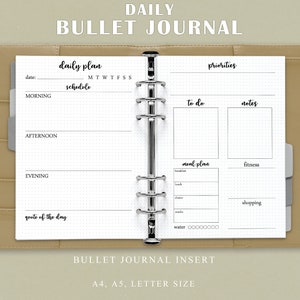 Printable Journal Starter Kit - Weekly Planner, Daily Planner, Monthly ...