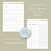 Tracker Bundle Printable Planner Insert, Tracker Set, Journal, Starter ...