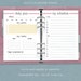 My First Planner Printable Kids Planner Morning Checklist - Etsy