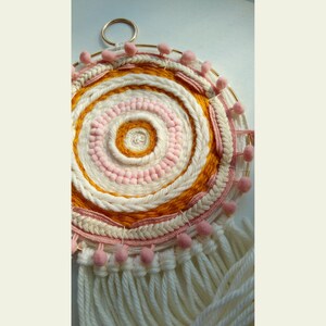 Wall Hanging Textile Wall Art Circular Weaving Baby Nursery - Etsy