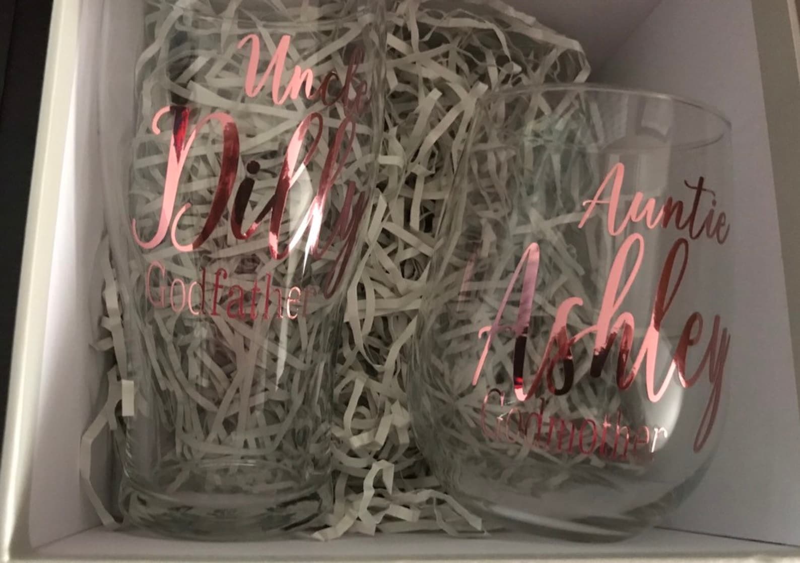 Customizable Godparents Proposal Box WITH Drinkware - Etsy Canada