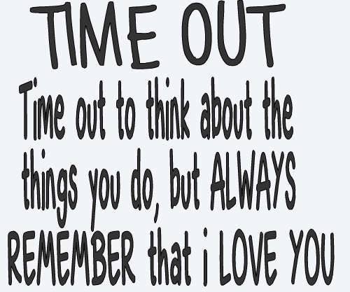 Time Out Chair Decal - Etsy