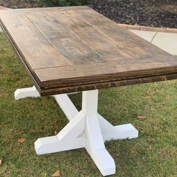 Rustic Dining Table - Etsy