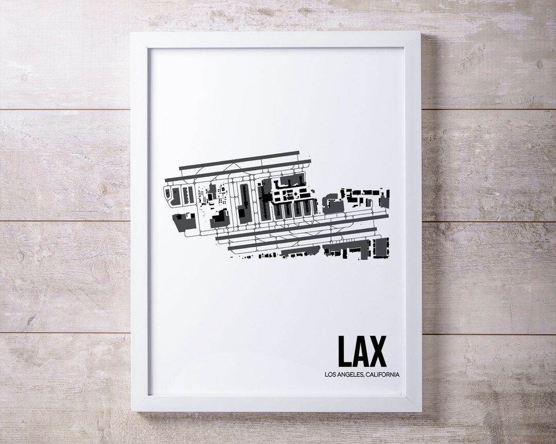 Los Angeles Airport Lax Terminal Map Delta