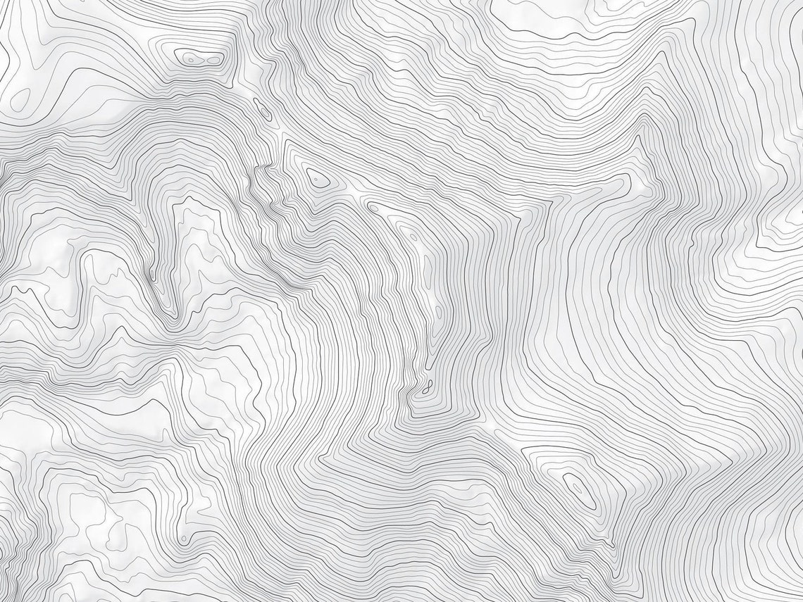 Mt Massive, Colorado, USA Topography Elevation Print Wall Art - Etsy