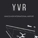 YVR Vancouver International Airport Print Map Wall Art - Etsy