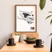 YVR Airport Map Print: Vancouver Aviation Art - Etsy