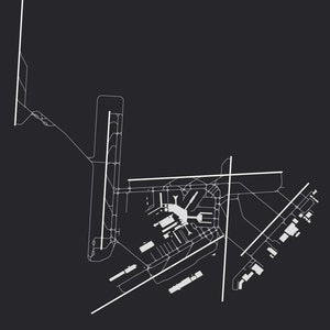 AMS Amsterdam Schiphol Airport Print Map Wall Art - Etsy