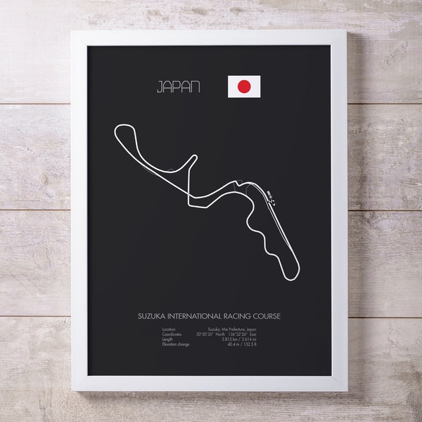 Suzuka Circuit Poster - Etsy