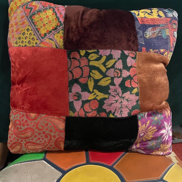 Velvet Patchwork - Etsy