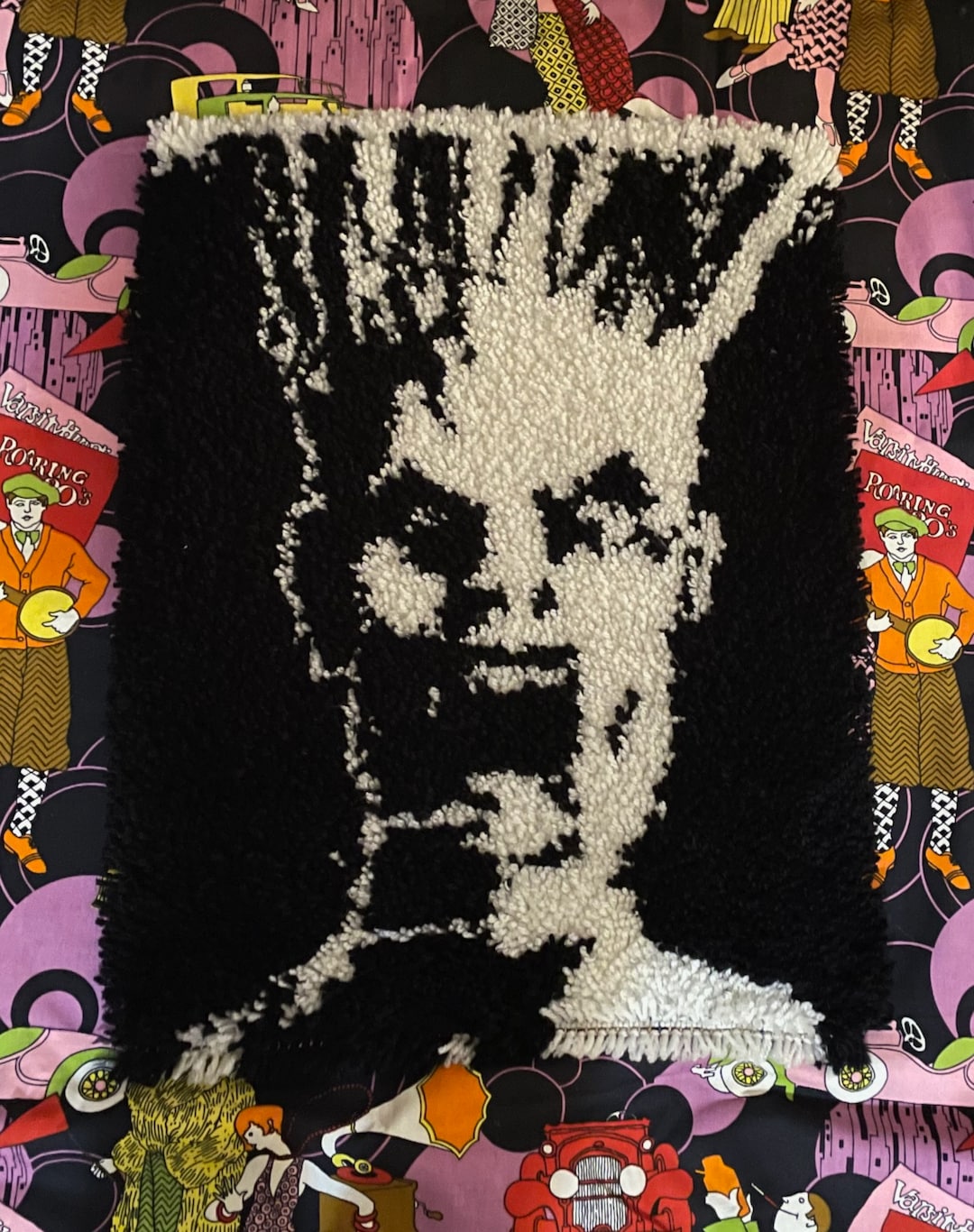 Werewolves on Fire Presents My Handmade Screamers Tomata Latch Hook Rug ...