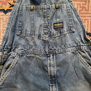 1980s 1990s Vintage Distressed Adult Denim Osh Kosh B'gosh Cut off ...
