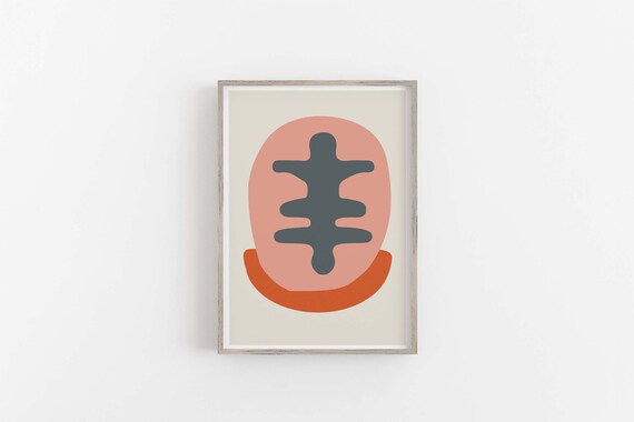 African Adinkra Symbols. Okodee Mmowere Strength Abstract Art. - Etsy