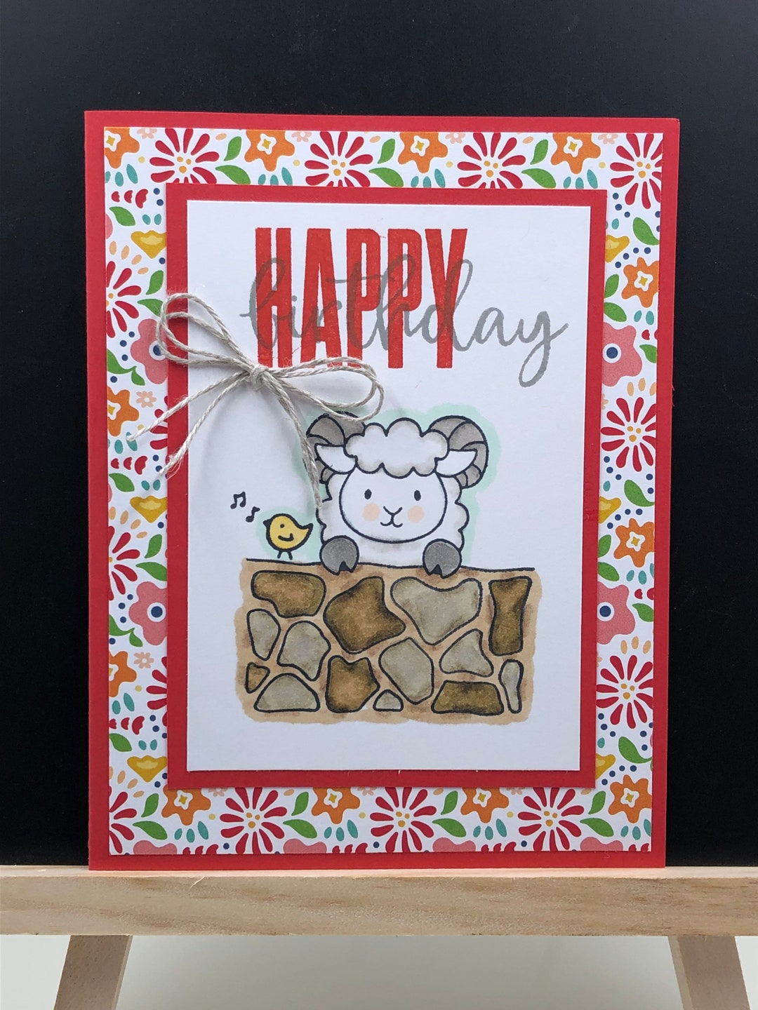 Little Ram Birthday Card - Etsy