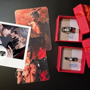 Love and Deepspace 100 Affinity Rings, Caleb, Sylus, Zayne, Rafayel ...