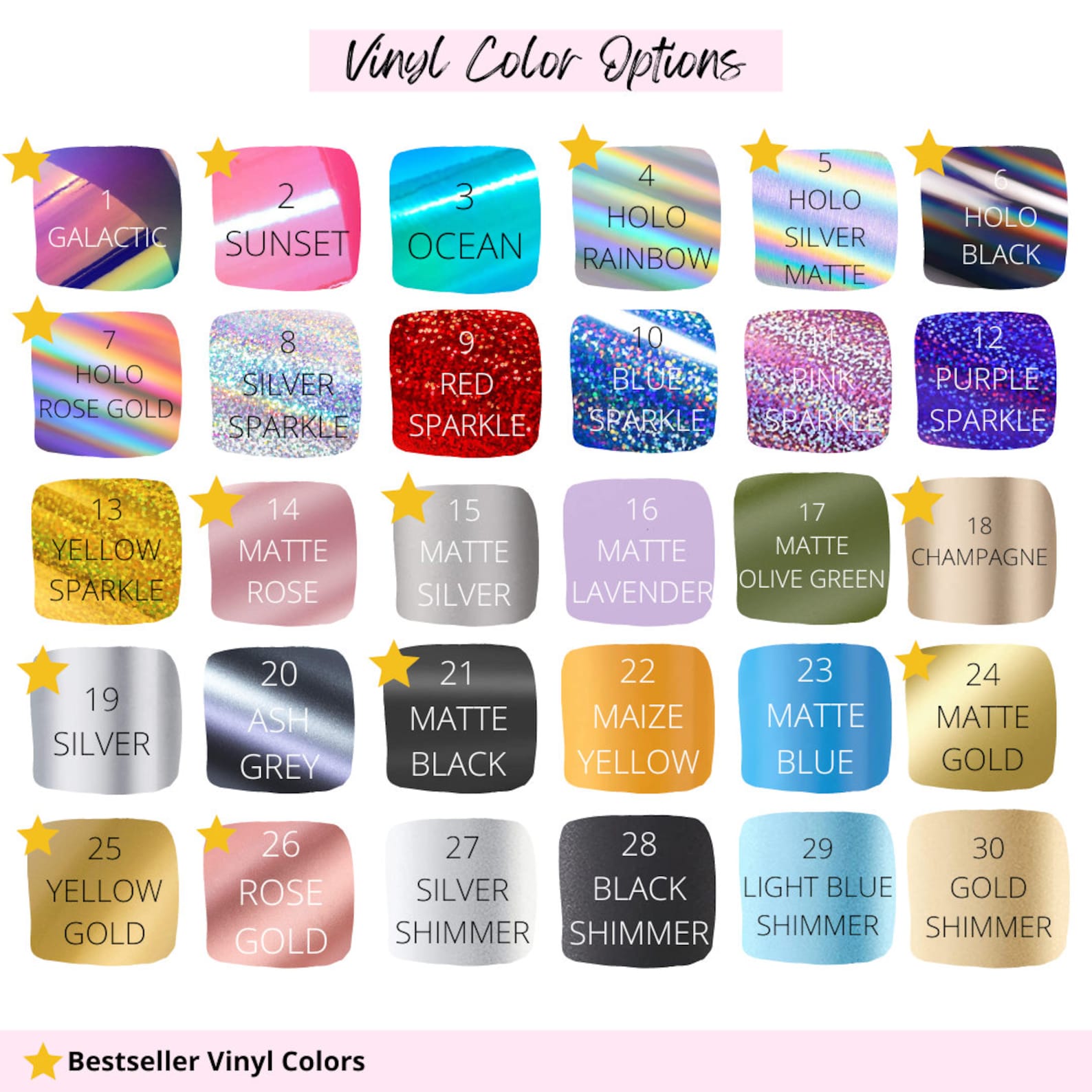 Jennifer Font Custom Name Vinyl Decal Vinyl Stickers - Etsy