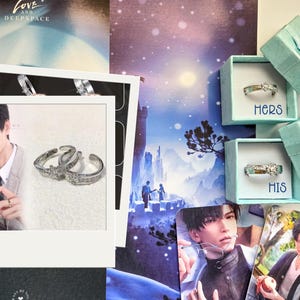 Love and Deepspace 100 Affinity Rings, Caleb, Sylus, Zayne, Rafayel ...