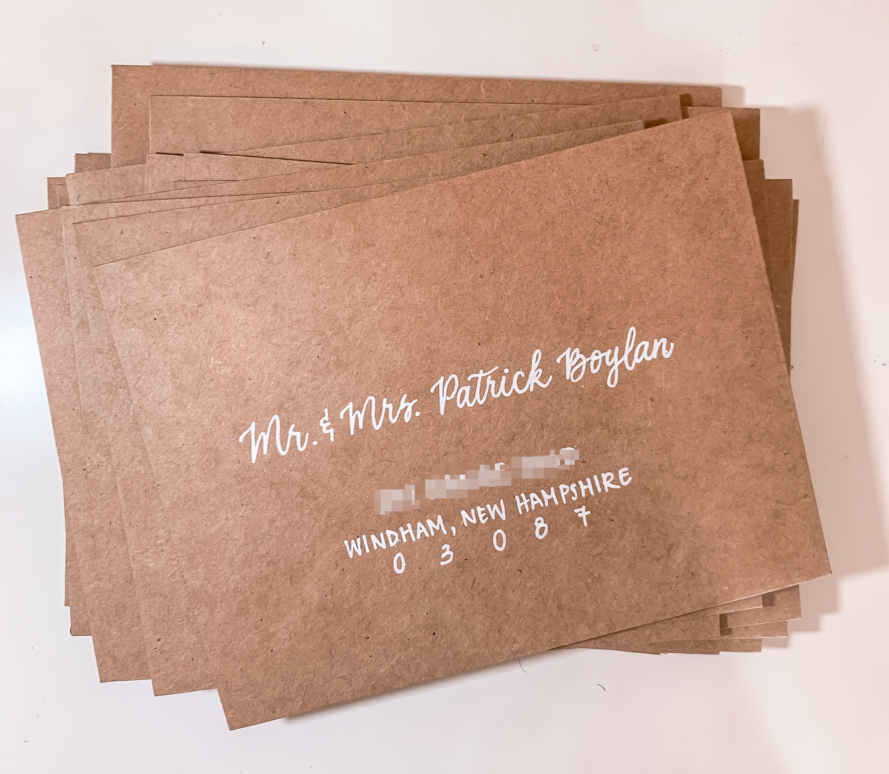 Handwritten Calligraphy Wedding Envelopes Envelope - Etsy