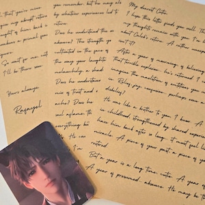 From Sylus Rafayel Xavier Zayne Caleb - Custom Letters - Love and ...