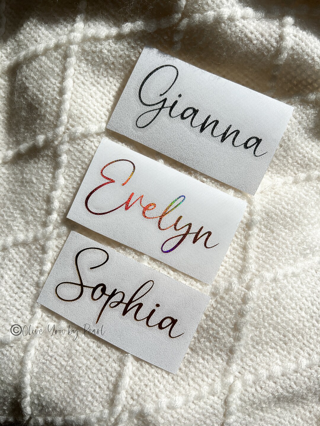 Holographic Name Decal, Birthday Party Decor, Girls Trip Tumbler Name ...