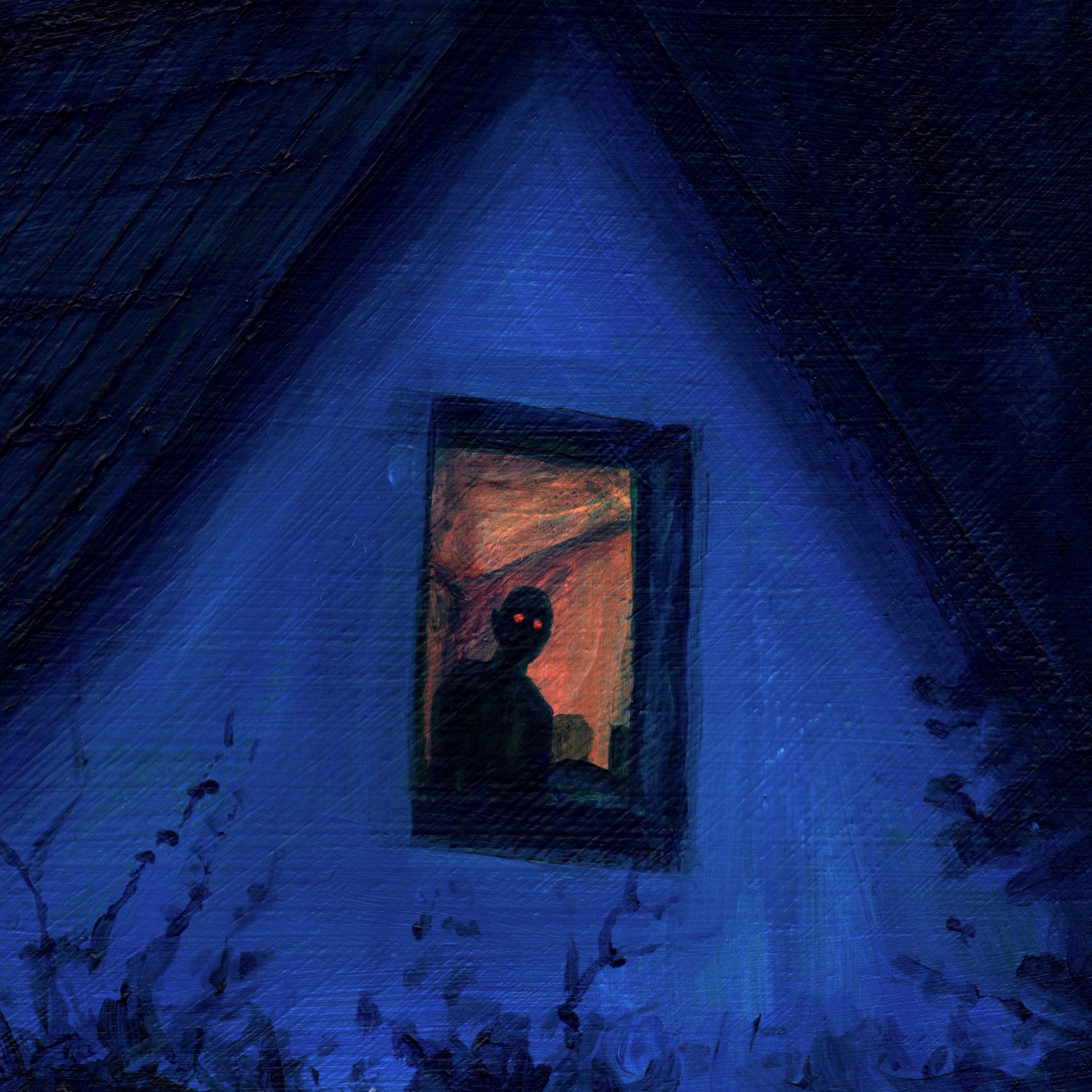Spooky Blue Hour Print, Acrylic Prints, Canvas Artwork, Dark - Etsy
