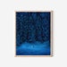 Frosted Forest 5x7in or 8x10in Print, Illustration, Winter, Christmas ...