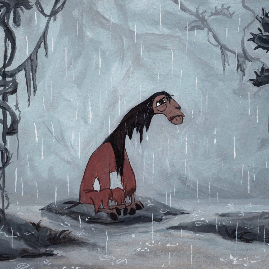 Kuzco Art Print: Emperor's New Groove Illustration (5x7 or 8x10) - Etsy